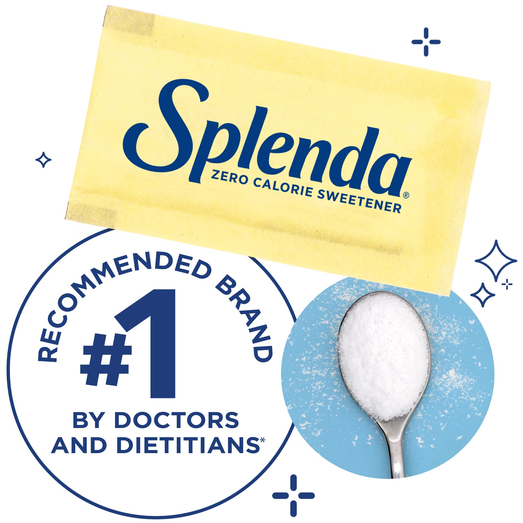 SPLENDA Zero Calorie Sweetener, 100 Count Packets