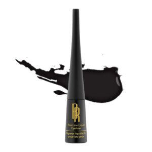 black radiance fine line liquid eyeliner, black, 0.12 fluid ounce