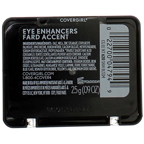 COVERGIRL - Eye Enhancers 1-Kit Eyeshadow, silky, sheer formula, double ended applicator, 100% Cruelty-free