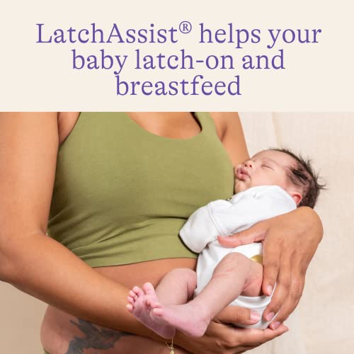 Lansinoh LatchAssist Nipple Everter for Breastfeeding with 2 Flange Sizes (19mm & 24mm) and Protective Case