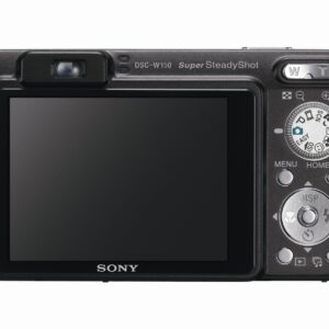 Sony Cybershot DSCW150/B 8.1MP Digital Camera with 5x Optical Zoom with Super Steady Shot (Black)