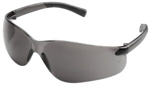 mcr safety glasses mcr crews bk112 bearkat safety glasses gray lens, 1 pair