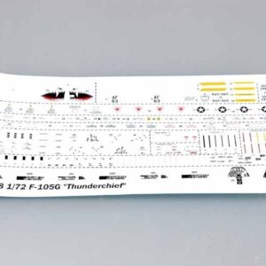 Trumpeter 1/72 F105G Thunderchief Aircraft