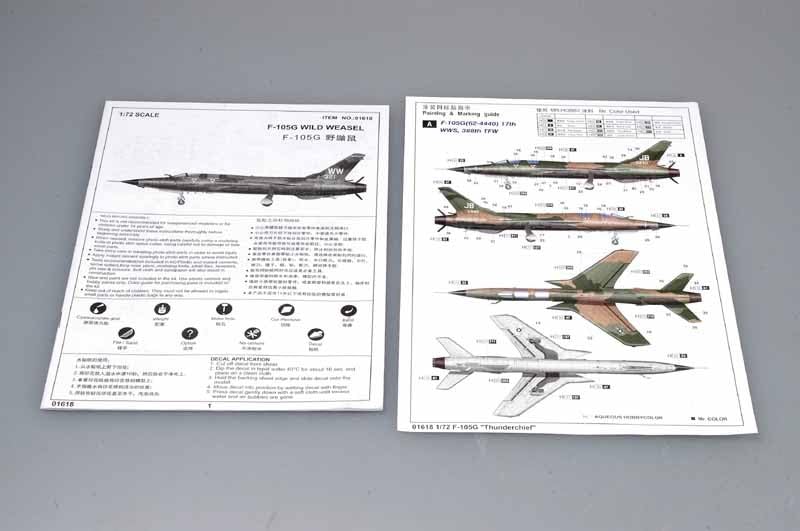 Trumpeter 1/72 F105G Thunderchief Aircraft