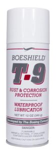 boeshield t-9 rust & corrosion protection/inhibitor and waterproof lubrication, 12 oz.