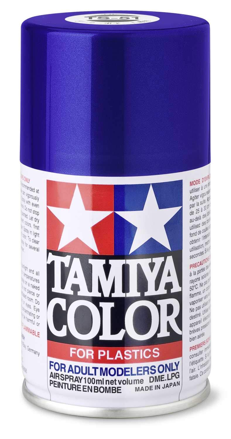 TAMIYA Spray Lacquer TS-51 Racing Blue TAM85051 Lacquer Primers & Paints