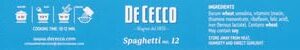 De Cecco Spaghetti Pasta, 16 Oz