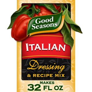 good seasons italian dressing & recipe seasoning mix, 4 ct packets