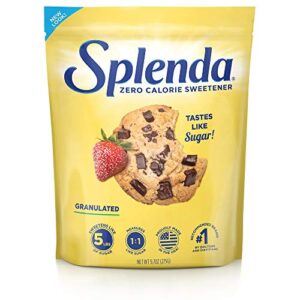 splenda, no calorie sweetener granular, 9.7 oz