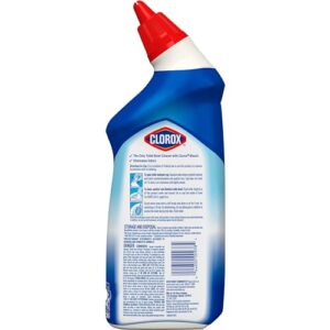 Clorox Toilet Bowl Cleaner, Rain Clean - 24 Ounces (Package May Vary)