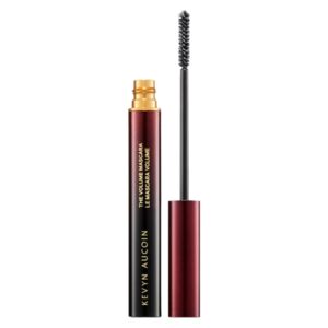 kevyn aucoin the volume mascara, black: precision detail brush. tubing tech. long wear. clump & flake-free. pro makeup artist go to that thickens, separate & lengthen lashes. easy removal with water.