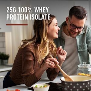 Isopure Protein Powder, Low Carb Whey Isolate, Gluten Free, Lactose Free, 25g Protein, Keto Friendly, Dutch Chocolate, 103 Servings, 7.5 Pound (Packaging May Vary)