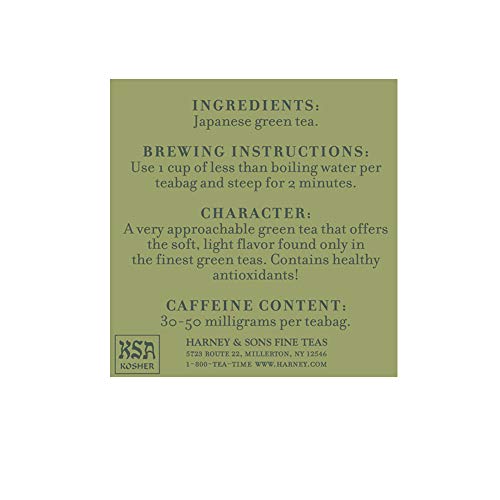 Harney & Sons Japanese Sencha Green Tea, 50 Tea Bags