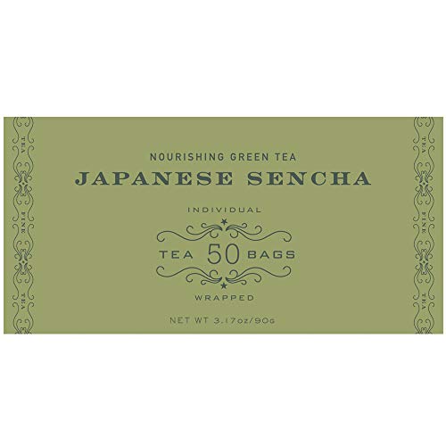 Harney & Sons Japanese Sencha Green Tea, 50 Tea Bags