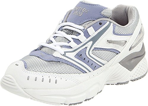 Apex Shoe's X532W Reina Running, White/Periwinkle, 6.5