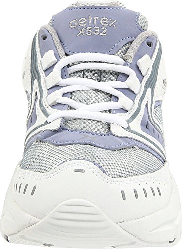 Apex Shoe's X532W Reina Running, White/Periwinkle, 6.5