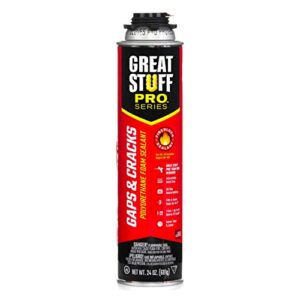 great stuff pro gaps & cracks 24 oz insulating foam sealant, orange