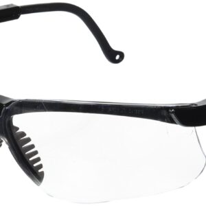 Honeywell Uvex by S3200 Genesis Safety Glasses with Uvextreme Anti-Fog Coating, Black Frame