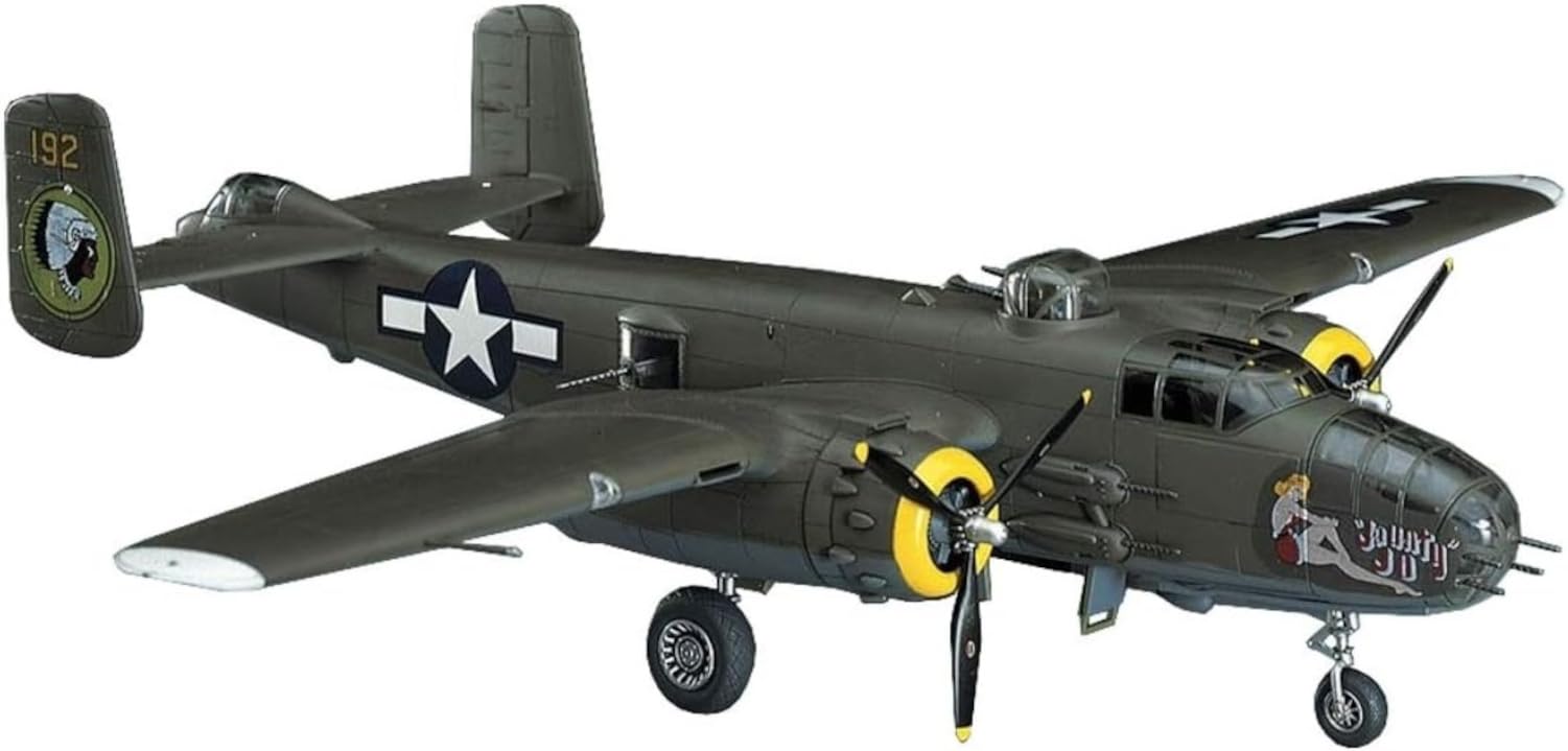 Hasegawa 1:72 Scale North American B-25J Mitchell Model Kit