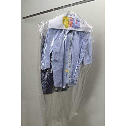 Plasticplace Clear Garment Bags - .65 Mil Dress Bag, 21"X7"X40" - Pack of 432 - Perfect Garment Bags for Travel and Clear Garment Bag Storage