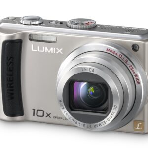 Panasonic Lumix DMC-TZ50S 9.1MP Digital Camera with 10x Wide Angle MEGA Optical Image Stabilized Zoom with wi-fi (Silver)