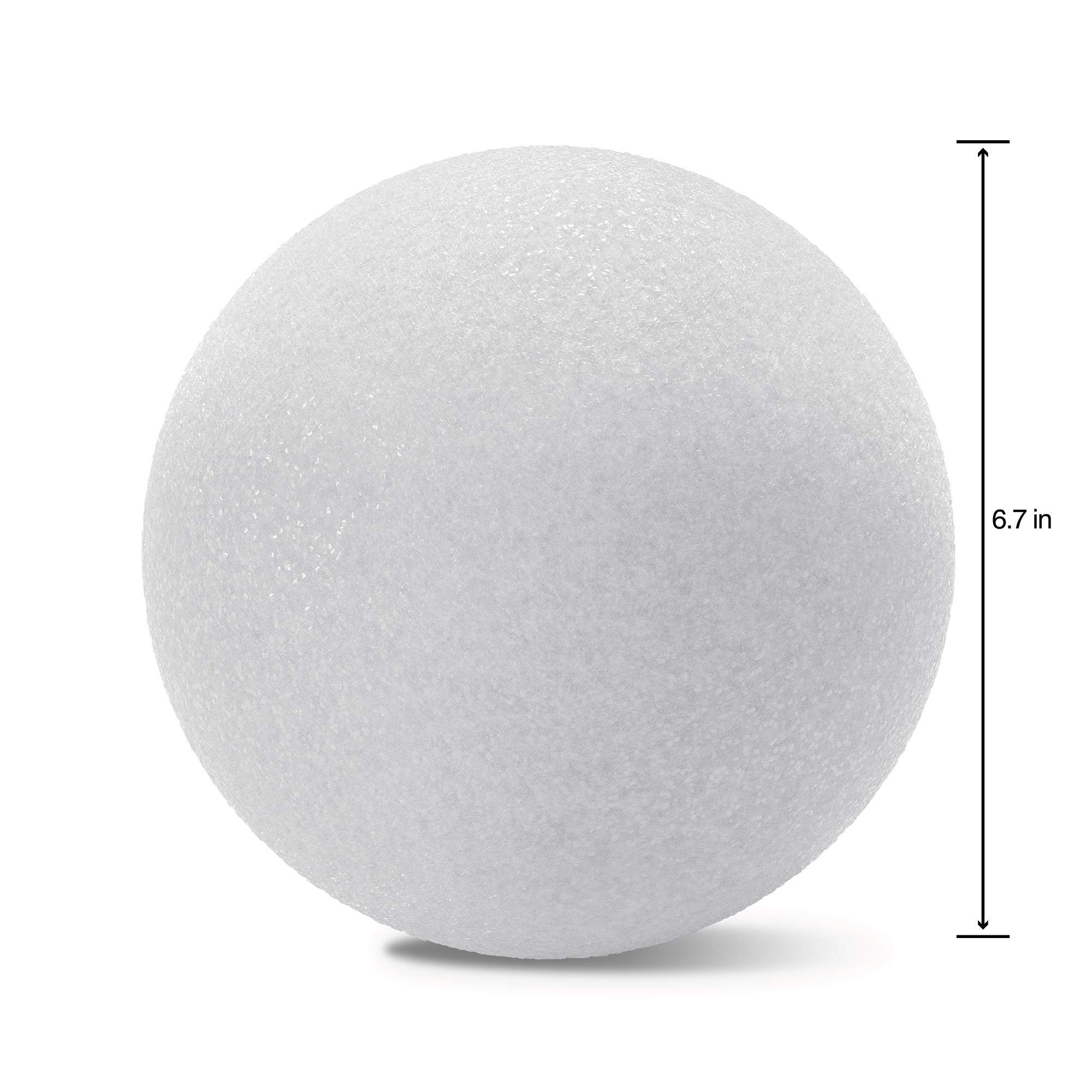 FloraCraft CraftFōM Ball 5.6 Inch White