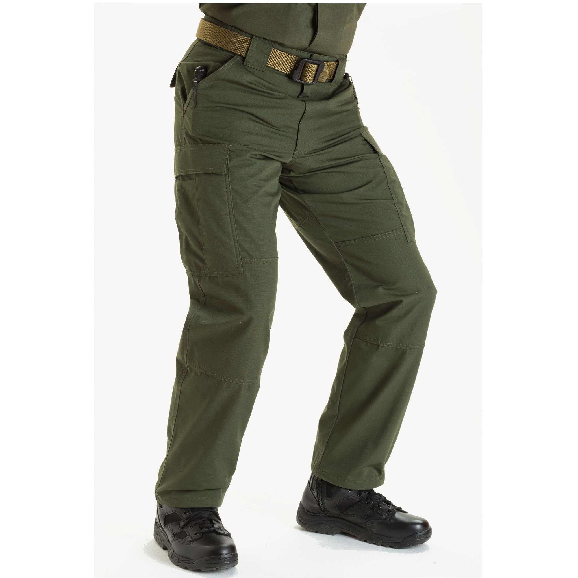 5.11 Tactical Men's Lightweight TDU Ripstop Work Pants, Style 74003, TDU Green, Large/Regular