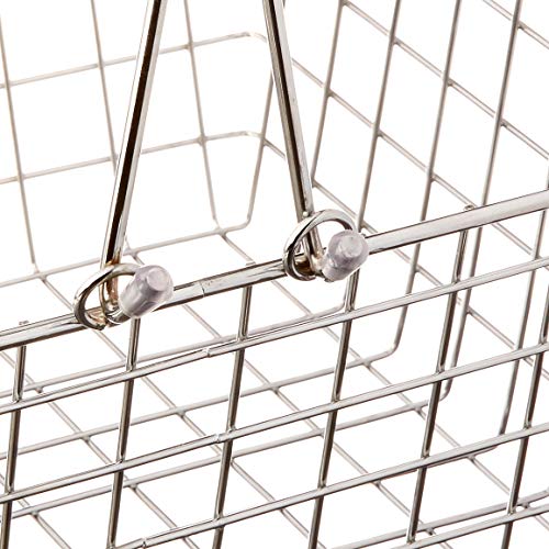 Spectrum Diversified Wire Storage Basket, Medium, Chrome (43270)