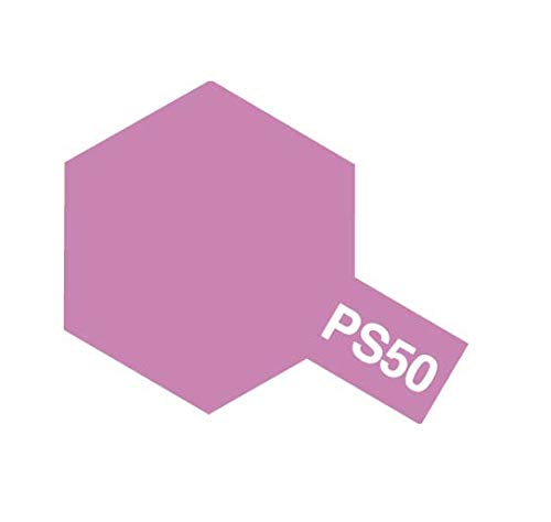 Tamiya Polycarbonate PS-50 Sparkling Pink Spray 100 ml TAM86050 Lacquer Primers & Paints