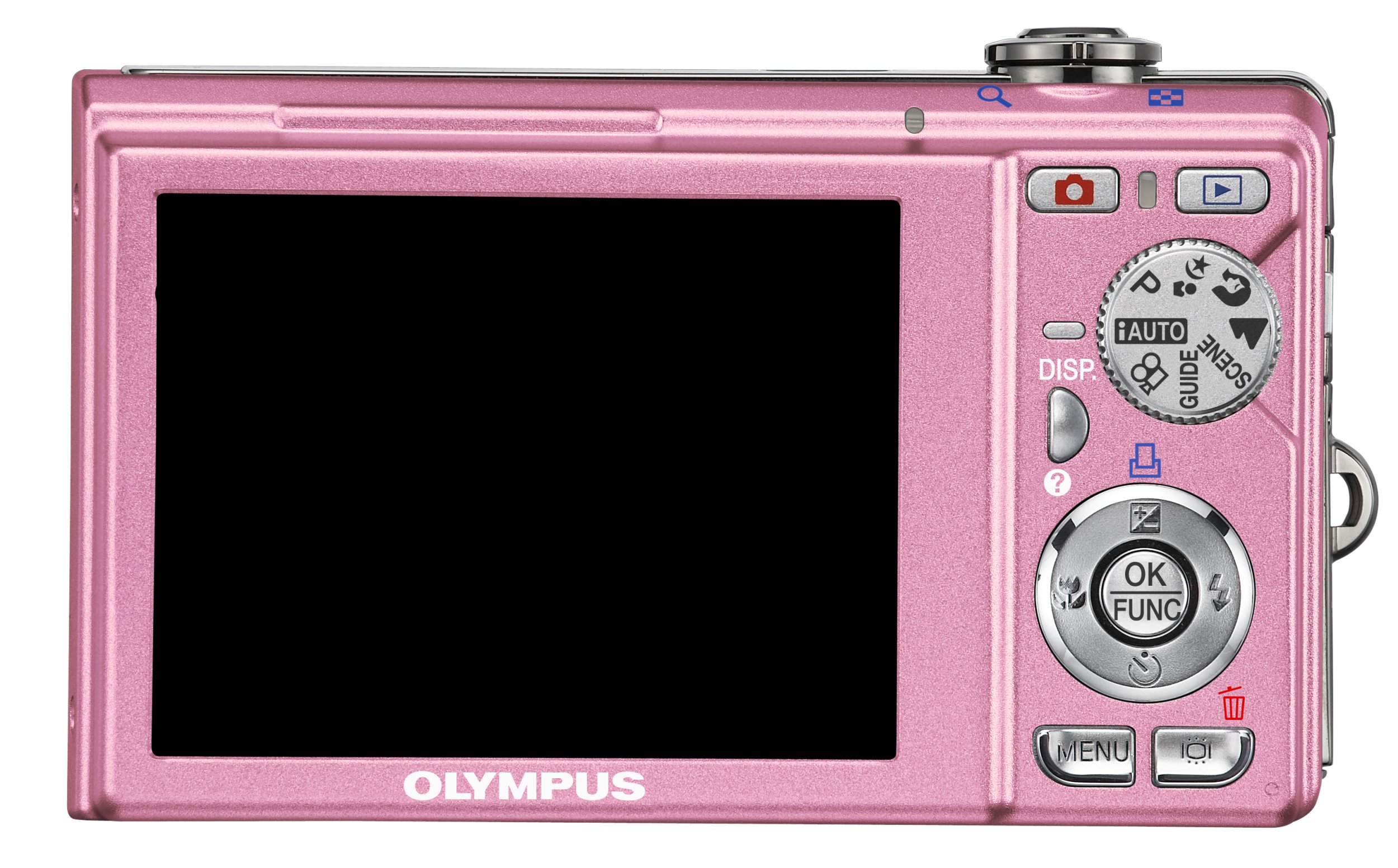 OM SYSTEM OLYMPUS FE370 8MP Digital Camera with 5x Optical Dual Image Stabilized Zoom (Pink)