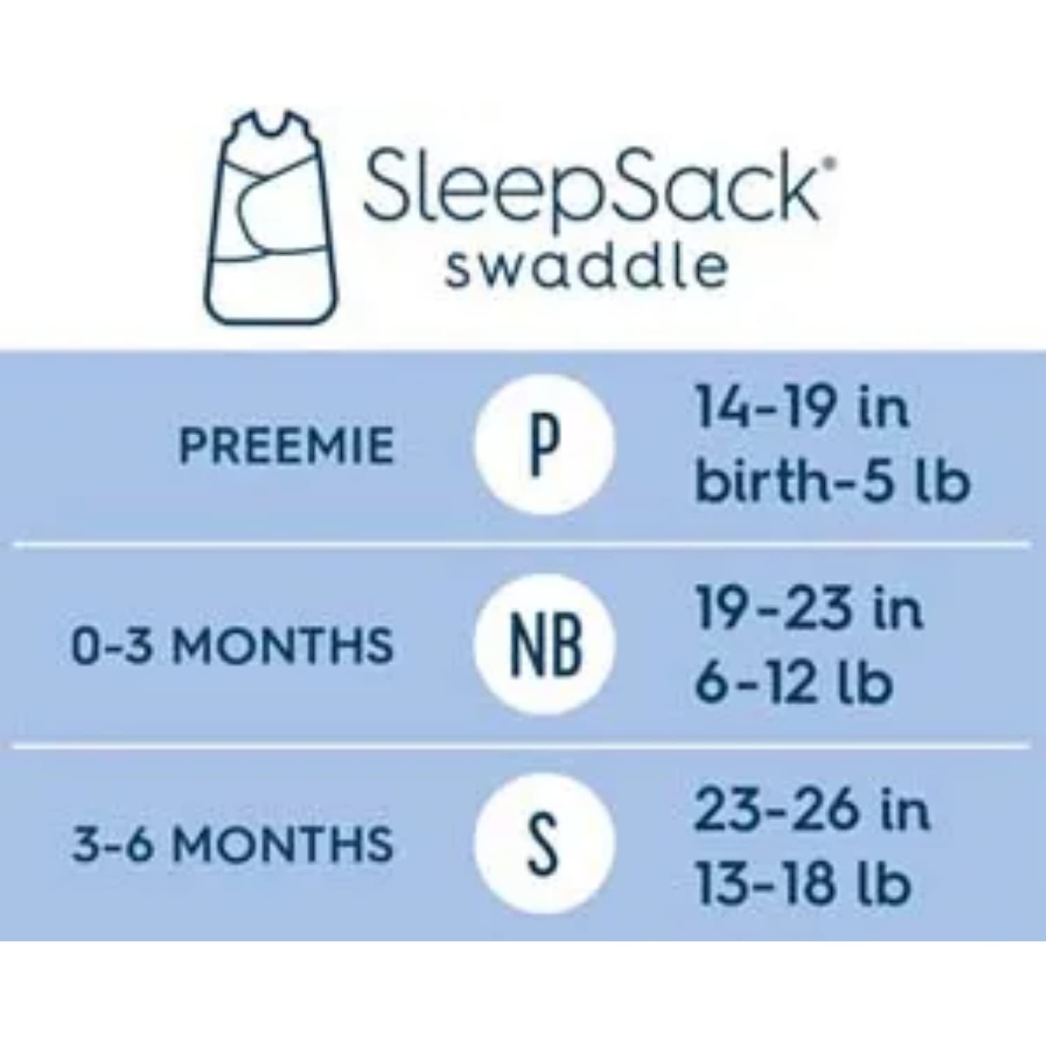 HALO Micro-Fleece Sleepsack Swaddle, 3-Way Adjustable Wearable Blanket, TOG 3.0, Baby Blue, Small, 3-6 Months