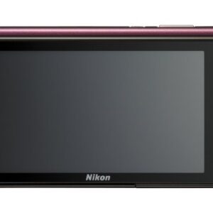 Nikon Coolpix S60 10MP Digital Camera with 5x Optical Vibration Reduction (VR) Zoom (Burgundy)