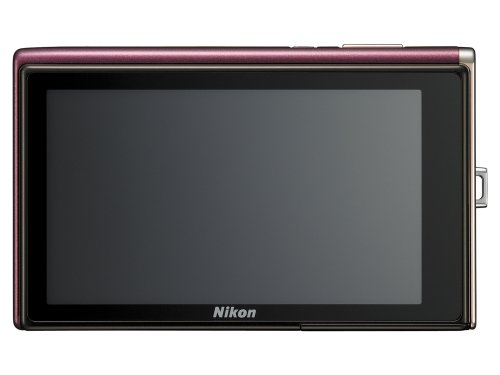 Nikon Coolpix S60 10MP Digital Camera with 5x Optical Vibration Reduction (VR) Zoom (Burgundy)