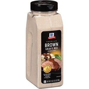 mccormick premium brown gravy mix, 21 oz