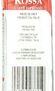 Lavazza Qualita Rossa Ground Coffee Blend, Medium Roast, 8.8 Ounce (Pack of 4)