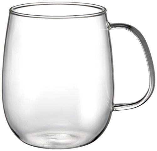 KINTO 8292 UNITEA Cup, 19.7 fl oz (550 ml), Dishwasher and Microwave Safe, Heat-resistant Glass, Gift