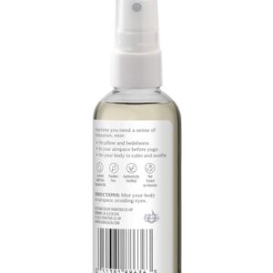 Aura Cacia Relaxing Lavender Aromatherapy Mist, 4-Ounce, Lavender Pure Essential Oils, Sweet & Floral Aroma