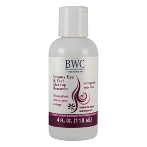 beauty without cruelty creamy eye make-up remover, 4 fl. oz.