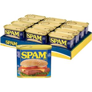 spam classic, 12 ounce can (pack of 12)