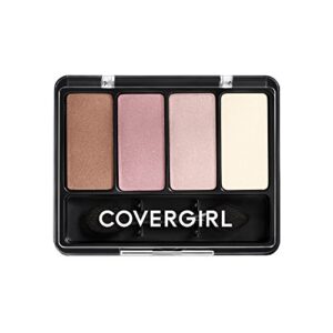 covergirl - eye enhancers 4-kit eyeshadow, silky, sheer formula, double ended applicator, 100% cruelty-free