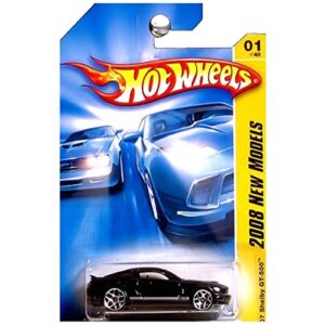 hot wheels 2008 001 new models 2007 '07 shelby gt-500 black gt 500 2008 1 1:64 scale