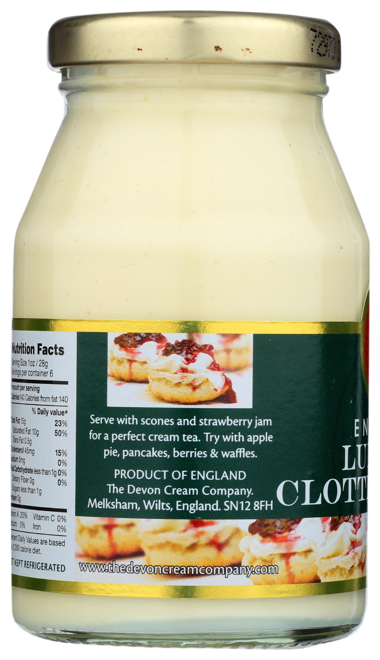 Devon Cream Company Clotted Cream, 6 oz