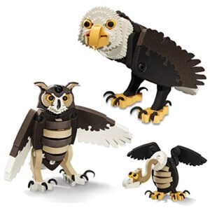 Bloco Toys - Birds of Prey - Building Set - Stem Toy - Creative constructions Toy