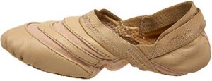 capezio womens freeform ballet dance shoes, caramel, 8.5 us