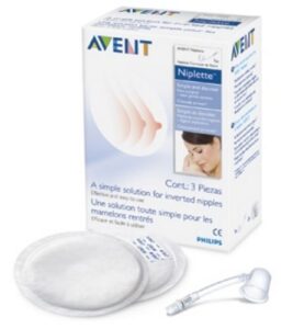 philips avent niplette for inverted nipples, 2 pack, scf152/02