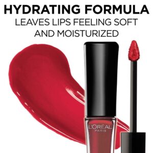 L’Oreal Paris Makeup Infallible 8 Hour Hydrating Lip Gloss, Sangria, 0.21 Fl Oz