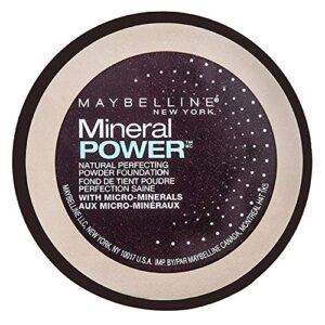 Maybelline New York Mineral Power Powder Foundation, Classic Ivory, Light 2, 0.28 Ounce