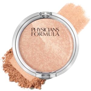 physicians formula mineral wear talc-free mineral face powder creamy natural | dermatologist tested, clinicially tested