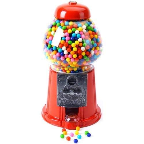 Classic Gumball Machine Bank and Stand (37" Tall)