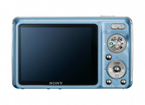 Sony Cybershot DSC-W220 12MP Digital Camera with 4x Optical Zoom with Super Steady Shot Image Stabilization (Light Blue) (OLD MODEL)